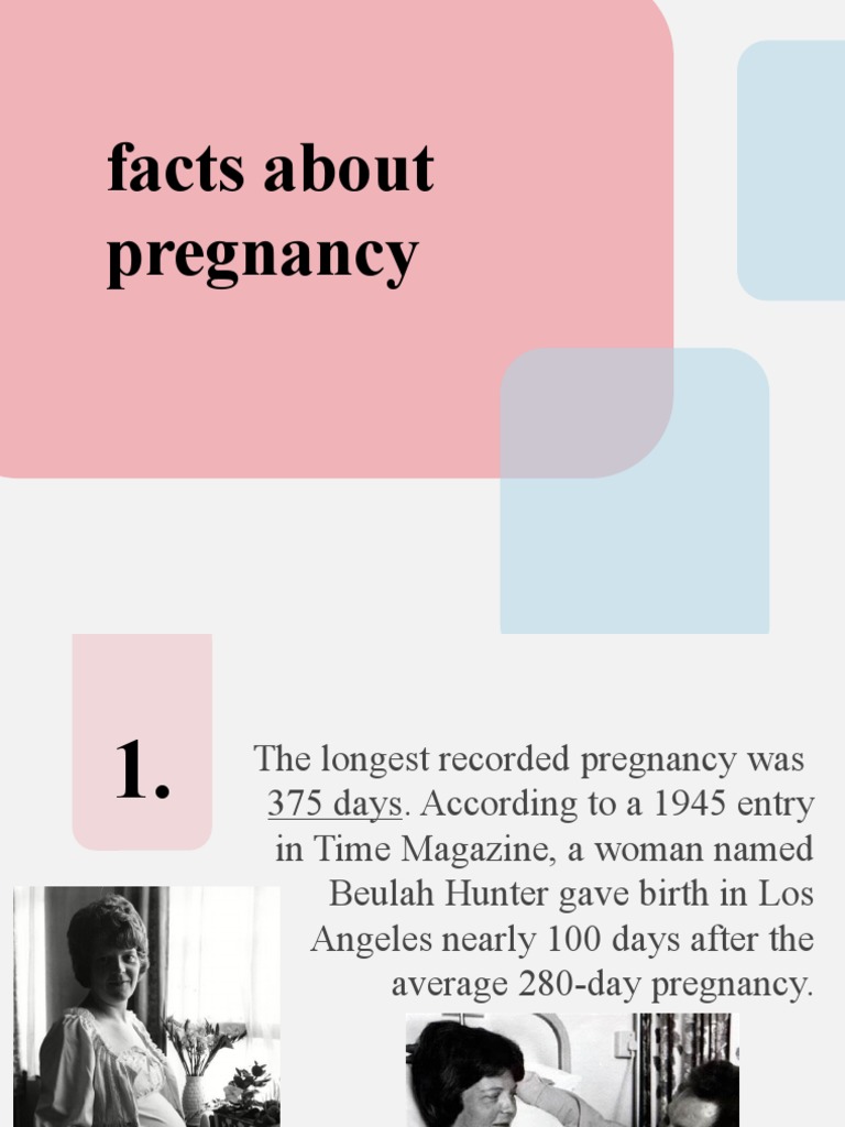 Facts About Pregnancy | PDF | Pregnancy | Childbirth