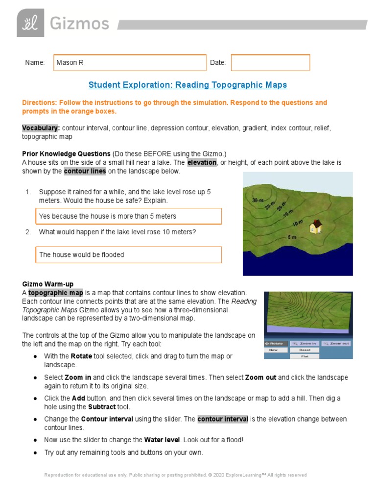 ReadingTopoMapsSE | PDF | Contour Line | Slope