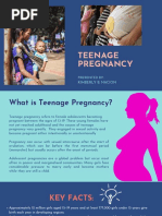 Teenage Pregnancy Questionnaire | PDF | Teenage Pregnancy | Adolescence