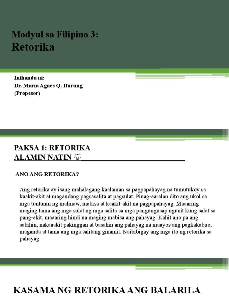 RETORIKA | PDF