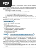 BSHM Course Descriptions Summary | PDF | Science | Curriculum