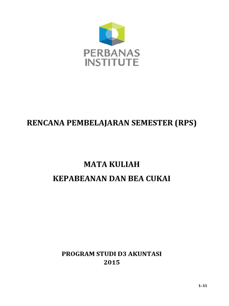 Kepabeanan Dan Bea Cukai | PDF