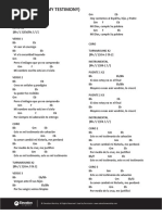 LEVANTATE SEÑOR, Miel San Marcos - Acordes | PDF