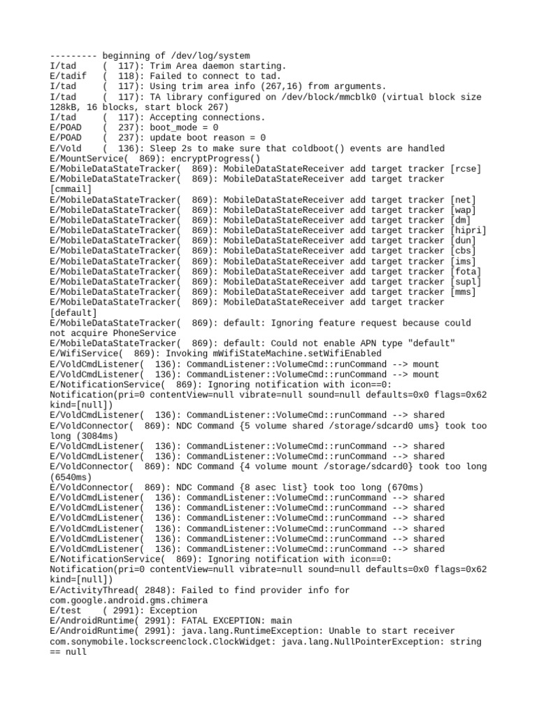 Clog 2022 2 20 14 34 28 | Download Free PDF | Java (Programming Language) | Android (Operating ...