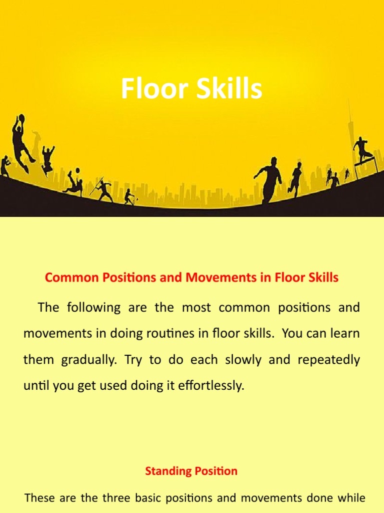 6 - Floor Skills | PDF