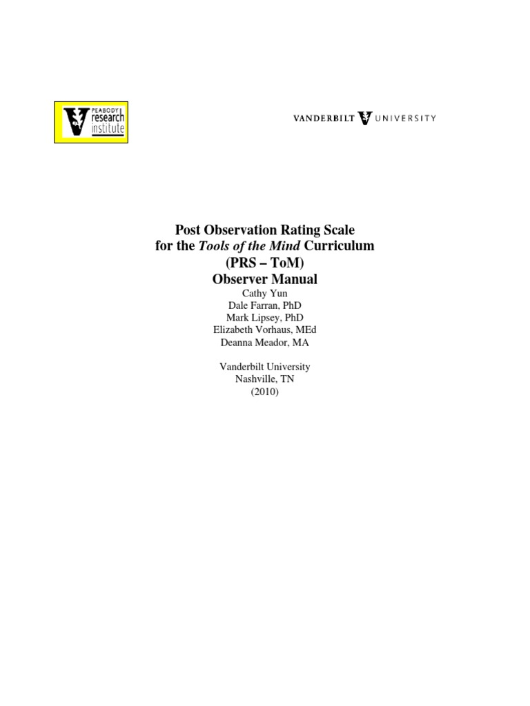 Classroom Observation Guide | PDF | Teachers | Reinforcement