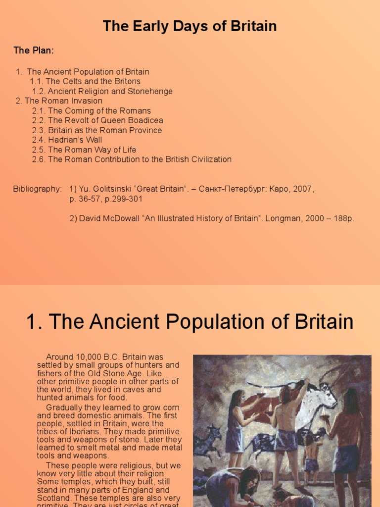 Early British History: Celts to Romans | PDF | House Of Tudor | House ...