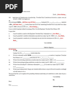 Employee VPF Contribution Application Form 1 | PDF