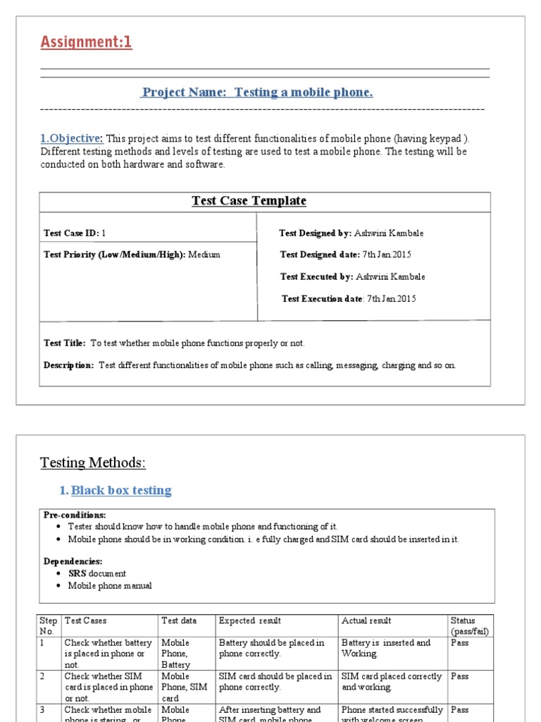 Mobile App Test Cases | PDF | Computer Virus | Software Testing