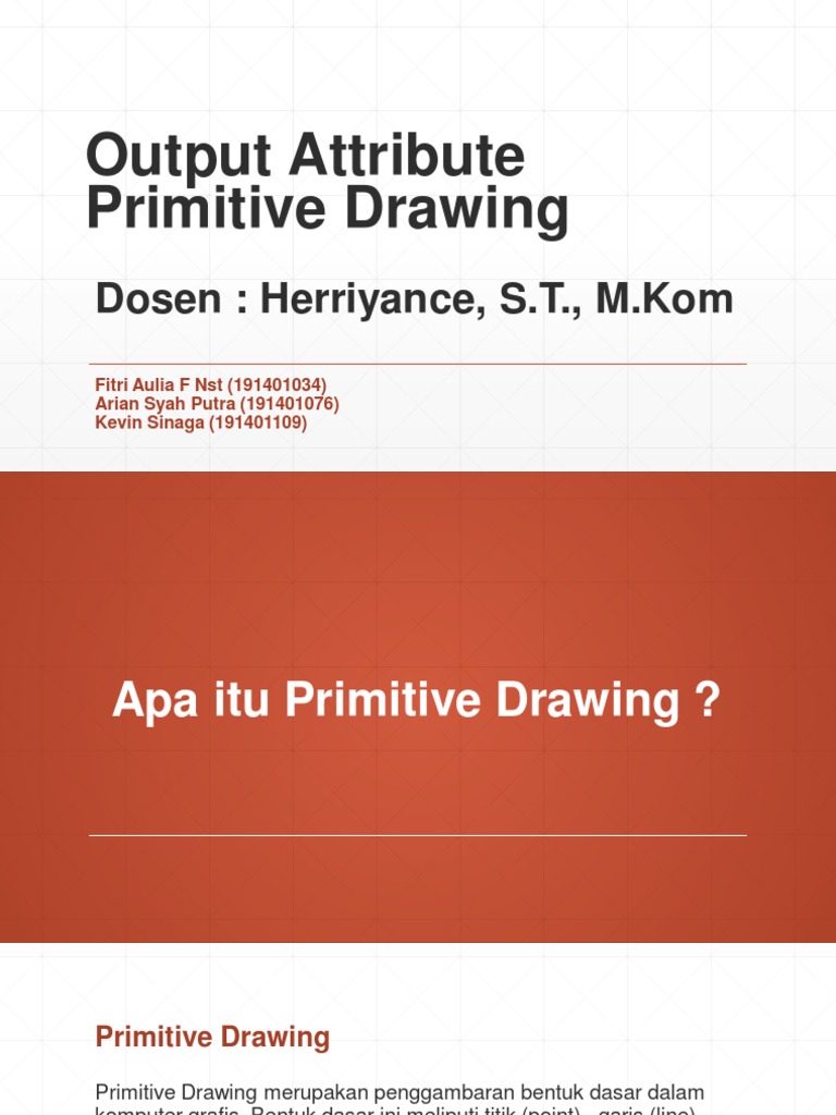 Dasar Output Primitive dalam Grafika | PDF