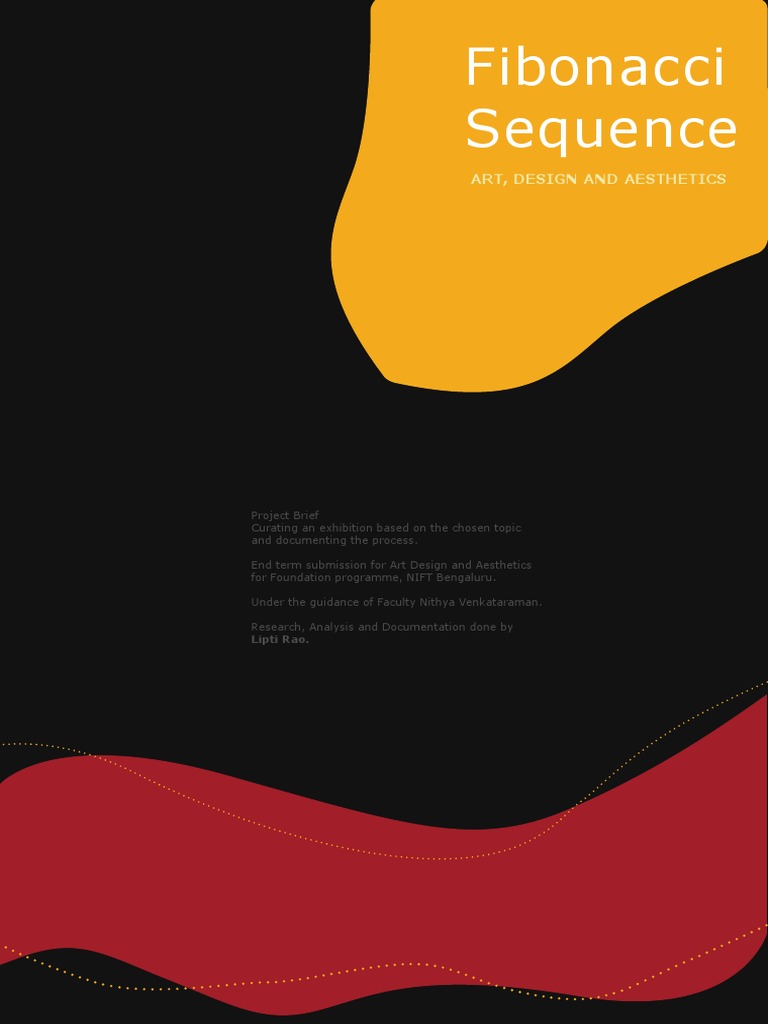 Fibonacci Sequence Exhibition Design - Class Assignment | PDF | Leaf ...