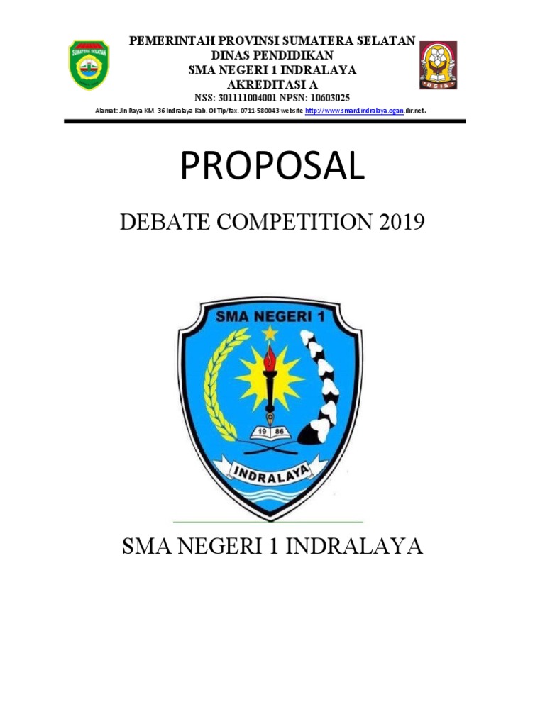 Proposal Lomba Sekolah | PDF