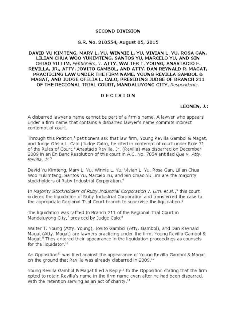 Legal Ethics - Direct Indirect Contempt | PDF | Contempt Of Court ...