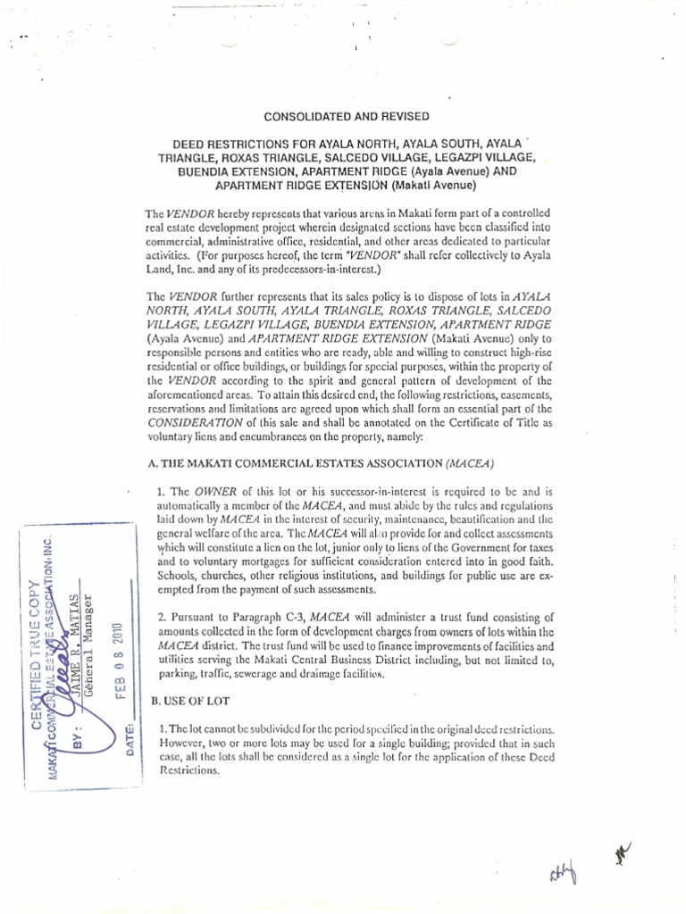 Macea Guidelines | PDF | Makati | Economic Sectors