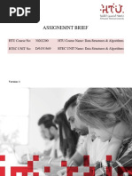 Assignment 2 Brief: Format | PDF | Time Complexity | Algorithms