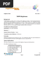 TAPPI Chart Overview and Usage Guide | PDF | Calibration | Materials