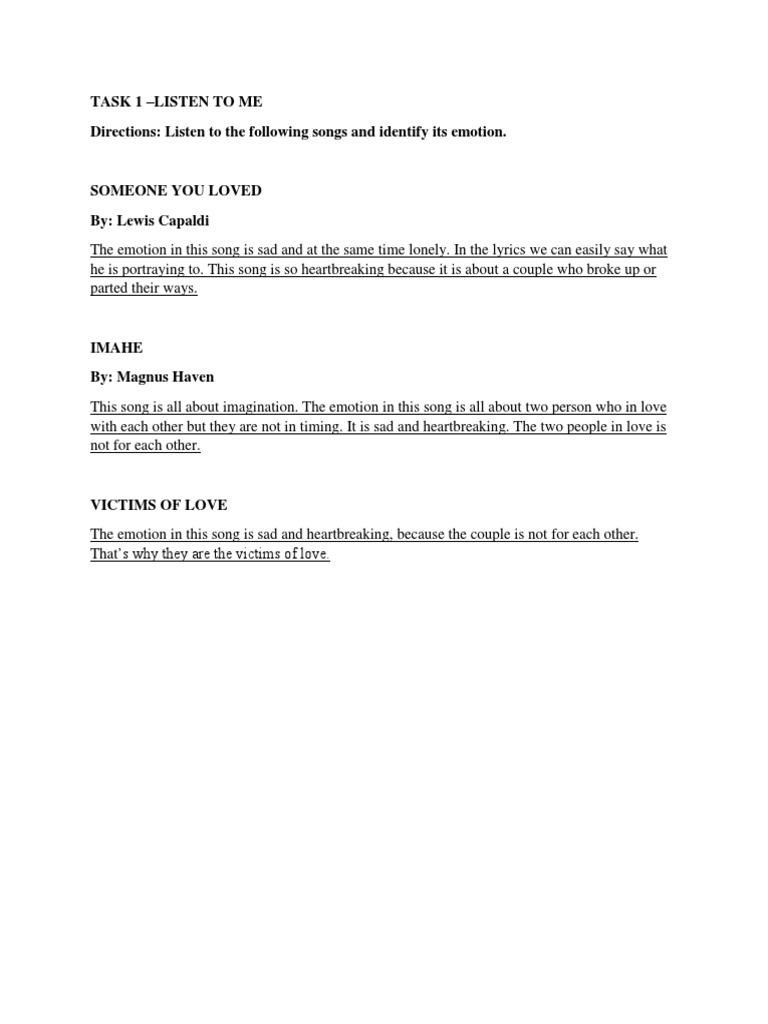 Analyzing Emotions in Song Lyrics: A Study of Sadness, Loneliness ...