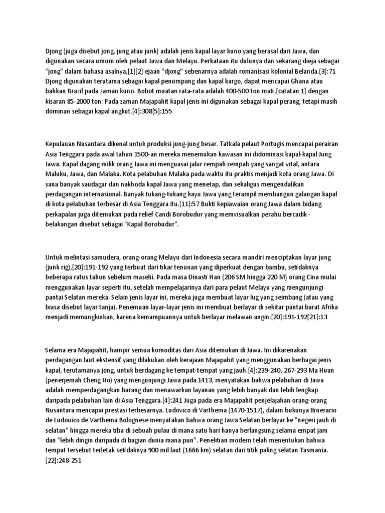 Djong | PDF | Ilmu Sosial | Sejarah