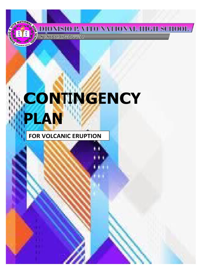 DPVNHS Contingency Plan Volcanice Eruption | PDF | Volcano | Incident ...