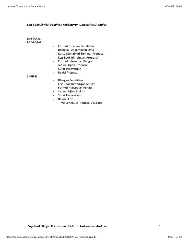 Logbook Skripsi | PDF | Teknologi & Rekayasa