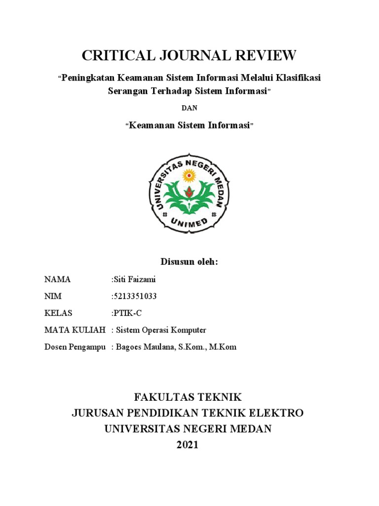 Critical Journal Review | PDF