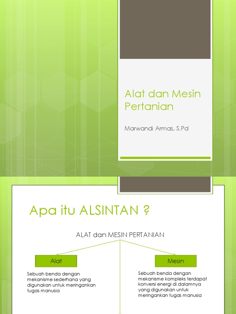Traktor 2 Roda | PDF