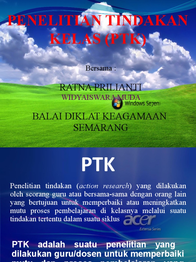 Penelitian Tindakan Kelas (PTK) | PDF | Karier & Perkembangan | Pengembangan Diri