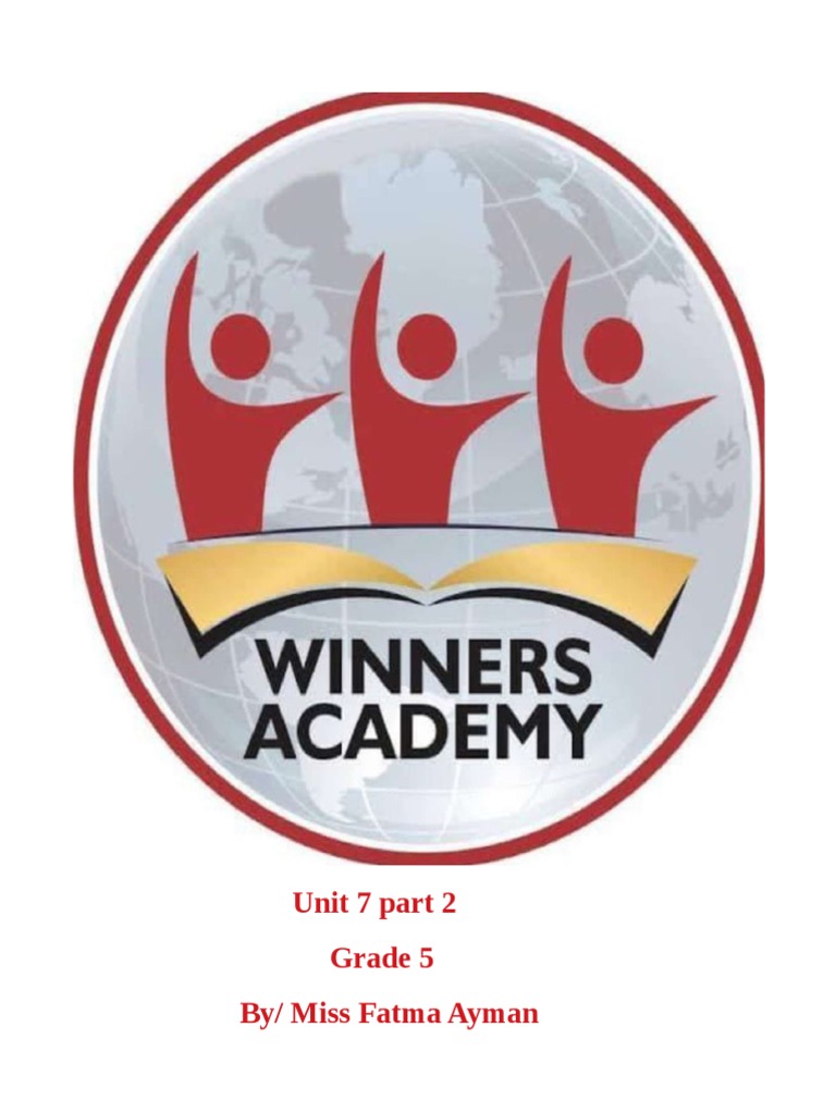 Unit 7 p2 - UAE - Bridge To Success - Grade 5 | PDF