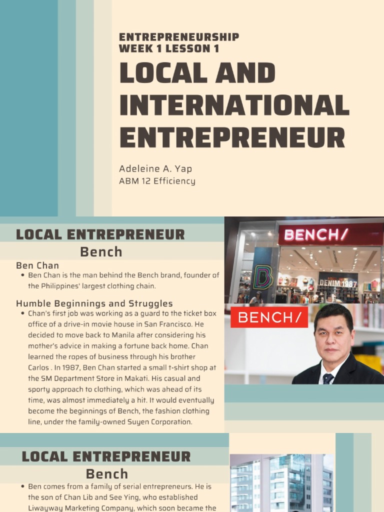 Yap Entrep Presentation | PDF