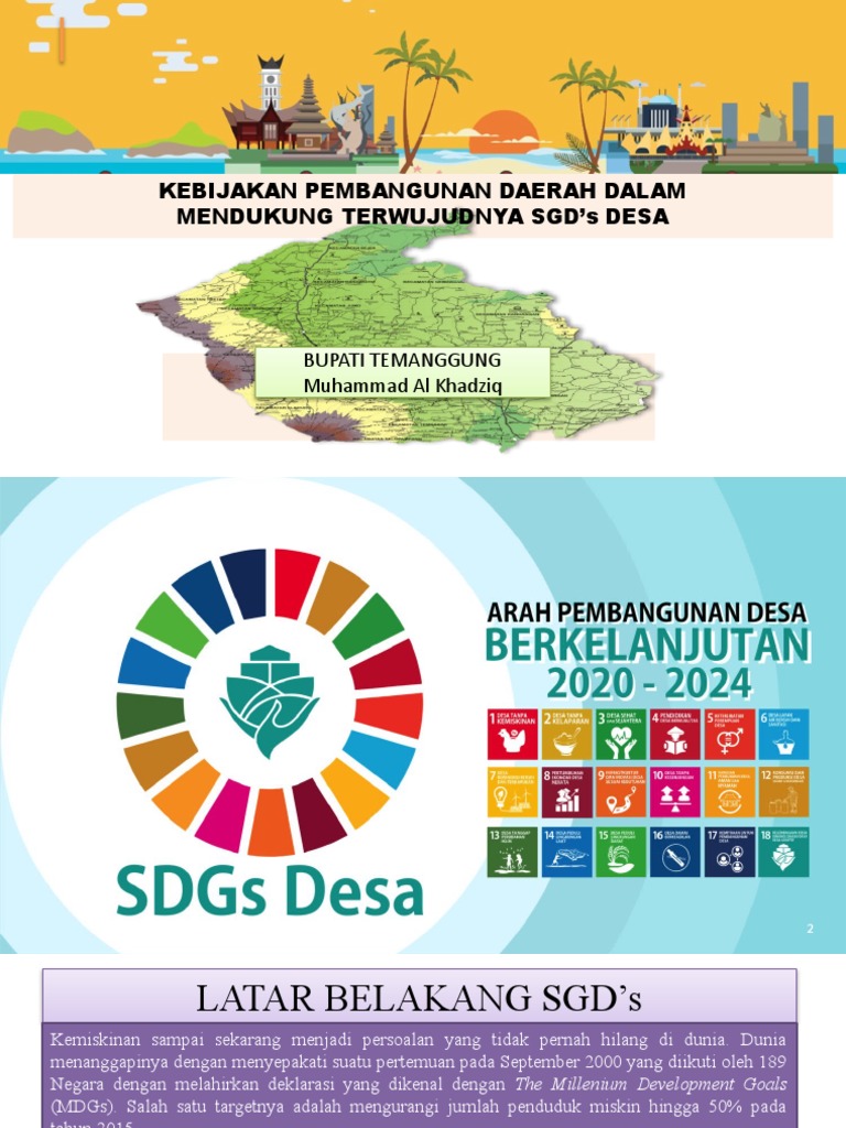 KEBIJAKAN PEMB DAERAH MENUJU SGD - S DESA | PDF