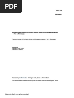 DIN 5480-1: Involute Spline Standards | PDF | Engineering Tolerance | Gear