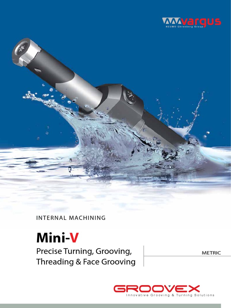 Mini-: Precise Turning, Grooving, Threading & Face Grooving | PDF ...