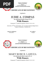 Pageant Runner-Up Certificate Template | PDF | Home & Garden