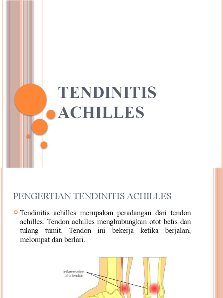 Tendinitis Achiles | PDF | Pengembangan Diri | Kesehatan Holistik
