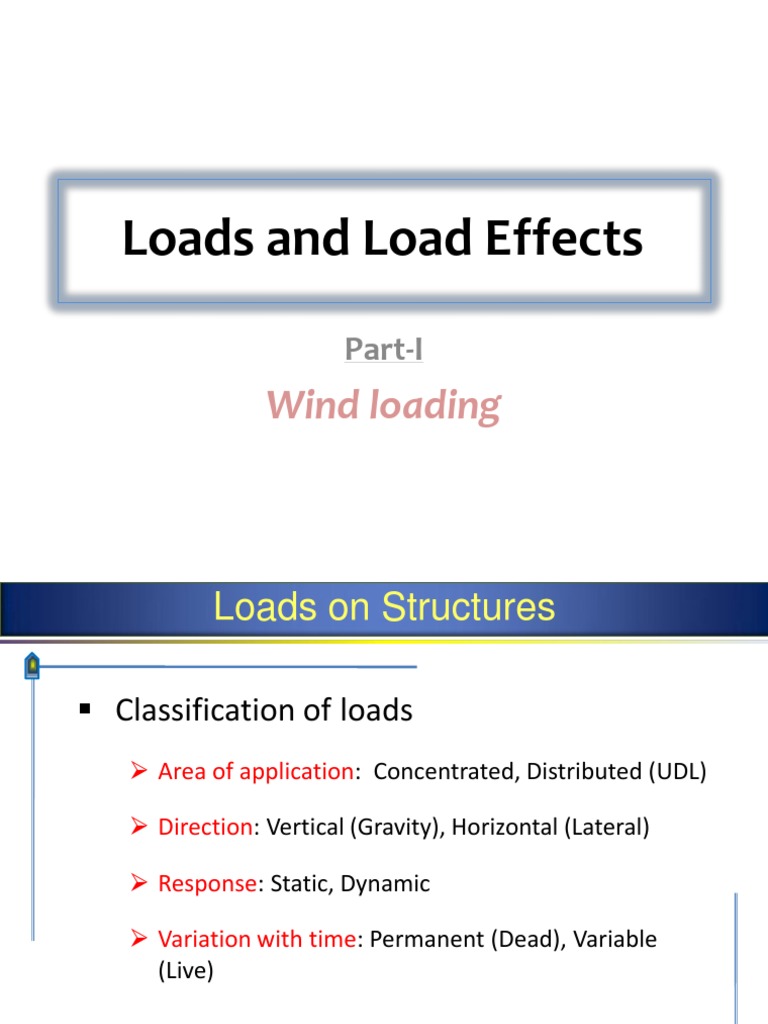 Loads and Load Effects: Wind Loading | PDF | Wound | Pressure