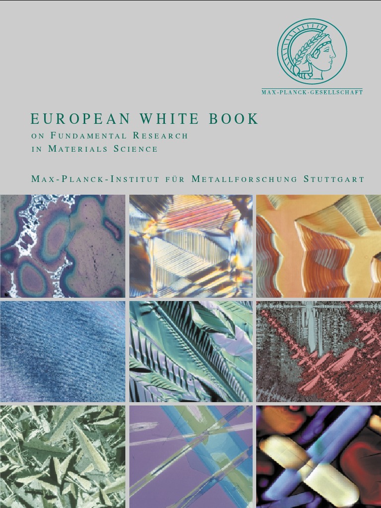European White Book | PDF | Science | Materials Science