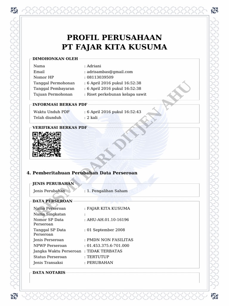 Fajar Kita Kusuma | PDF