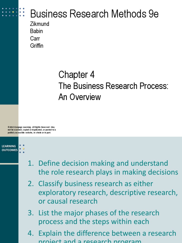 Business Research Methods 9e | PDF | Experiment | Causality