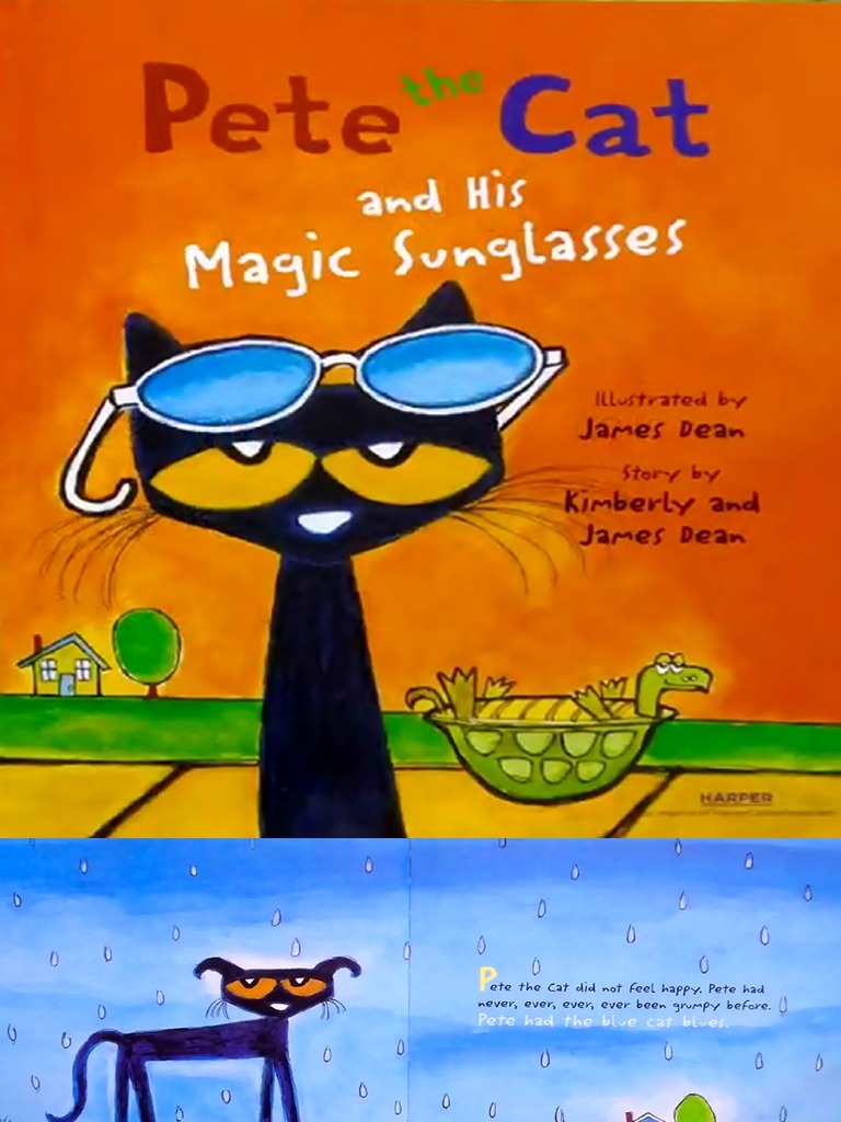 Pete The Cat and His Magic Sunglasses | PDF