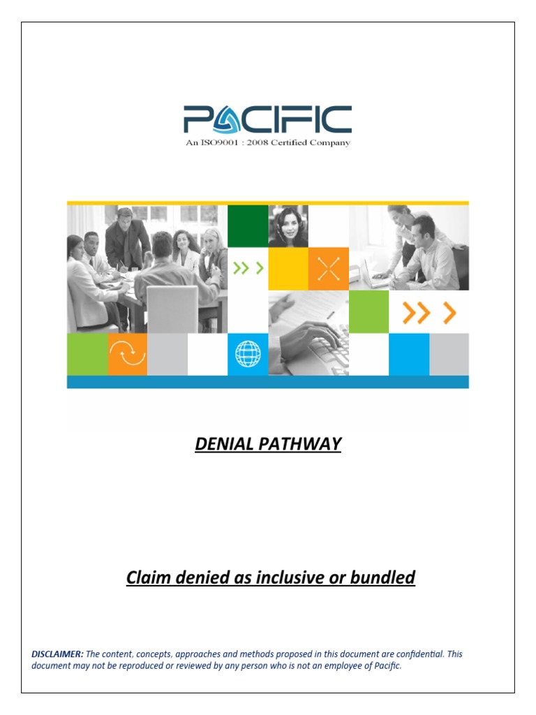 Claim Denied As Inclusive | PDF | Health Sciences | Medical Record