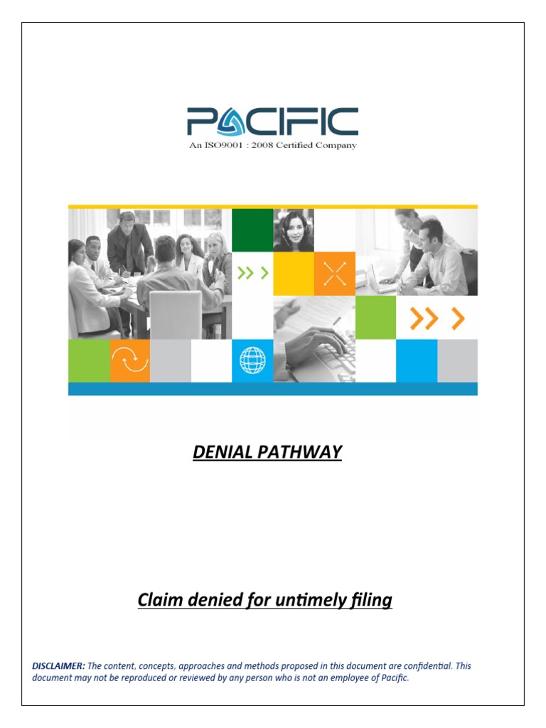 Claim Denied For Untimely Filing | PDF