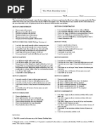 Neck Disability Index | PDF | Pain | Sleep