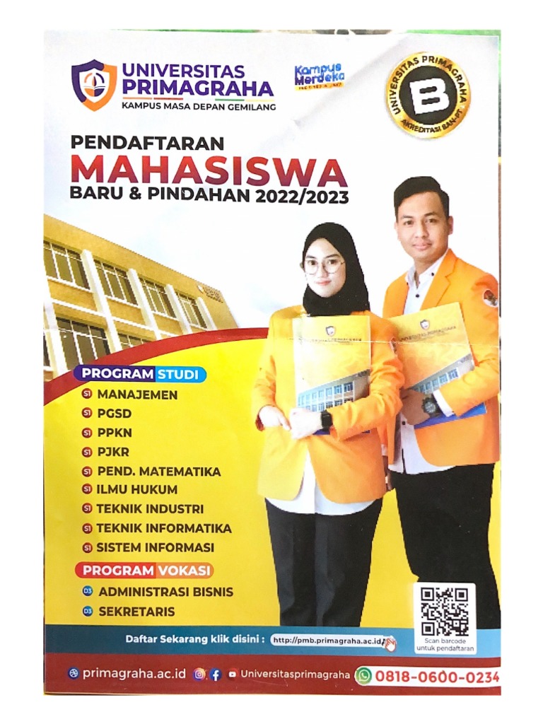 Brosur Universitas Primagraha | PDF