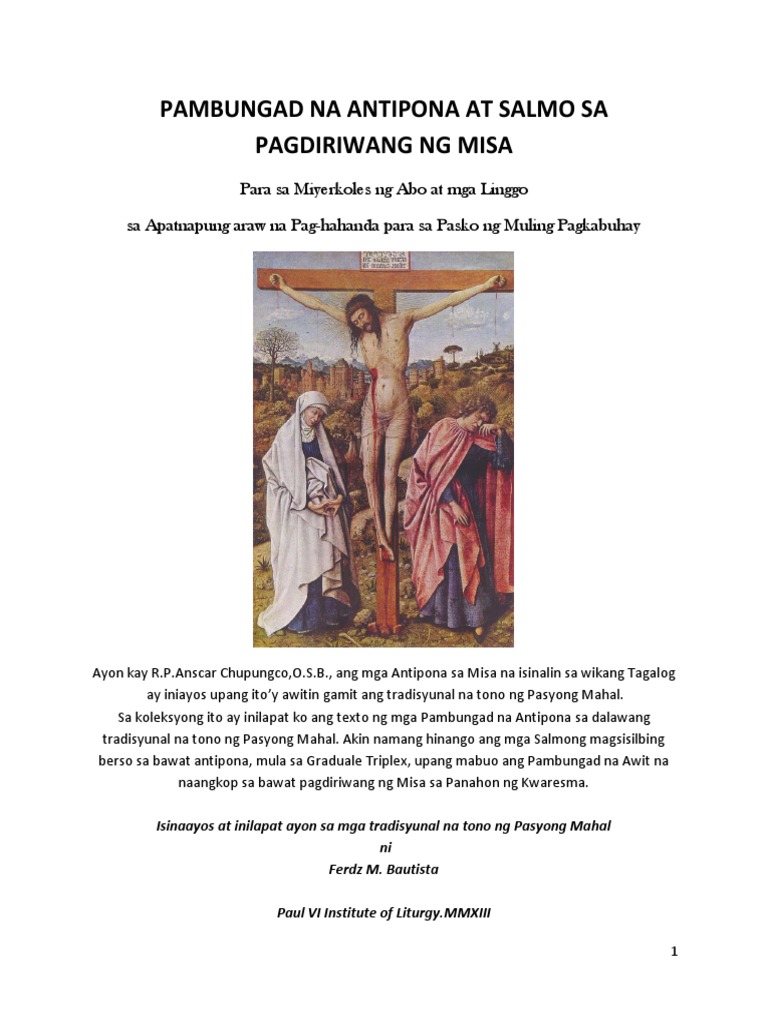 Lent - Tagalog | PDF