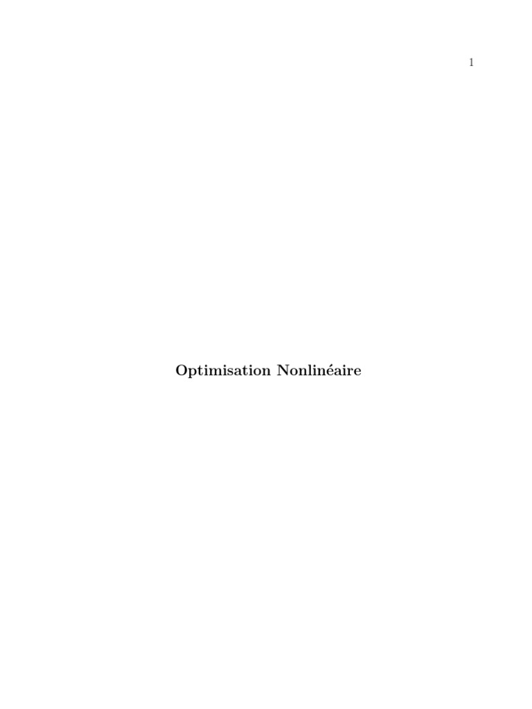 Exercices d'Optimisation Sous Contraintes | PDF | Analyse systémique ...