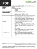 Template - Traceability Audit Checklist (Example) | PDF | Science ...