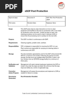 SOP For Batch Numbering System | PDF | Finance & Money Management