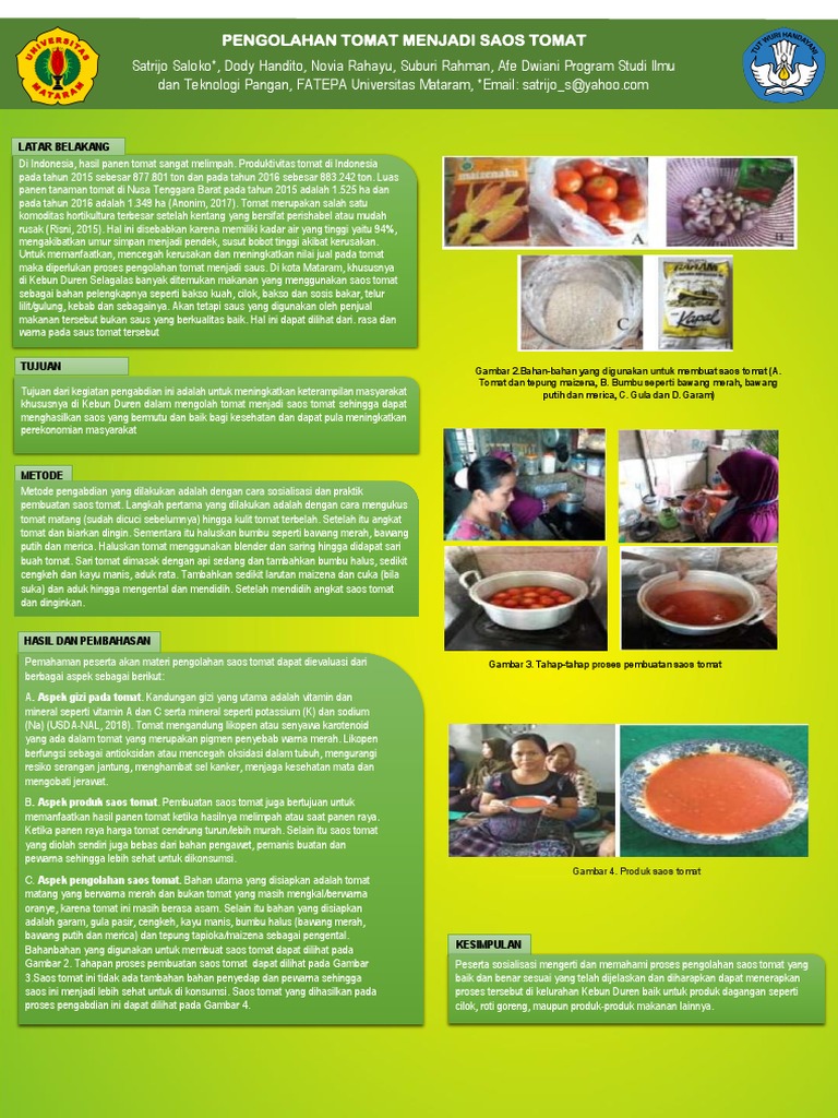 Poster | PDF | Memasak, Makanan, & Anggur