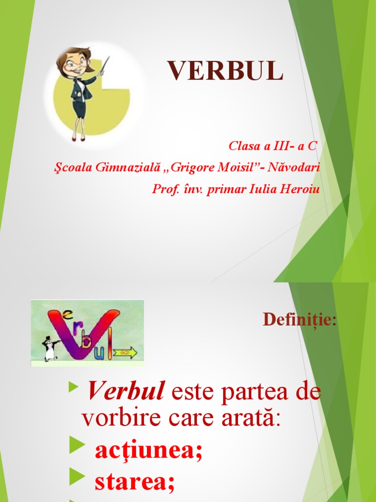 2 PPT Verbul 3 C | PDF