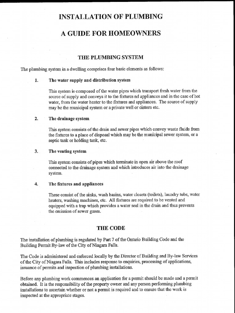 Piping-Easy Guide To Home-Owners | PDF